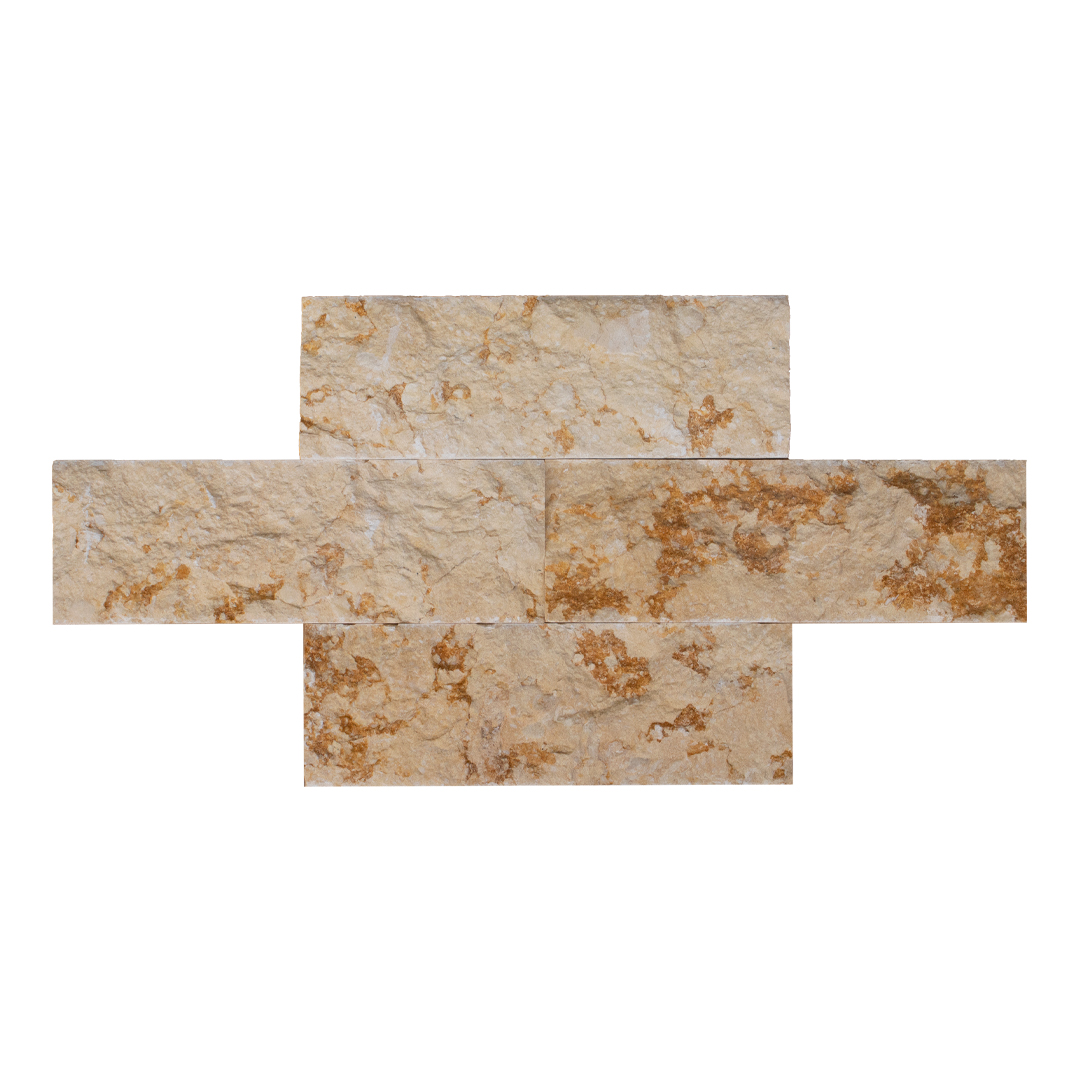 Revestimento Pedra Natural – Travertino Cairo Rústico Importado 10x30cm ...