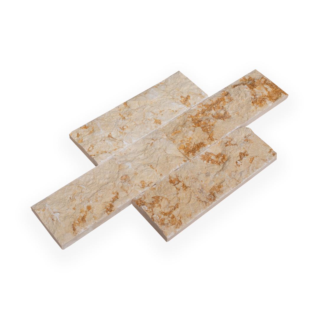 Revestimento Pedra Natural – Travertino Cairo Rústico Importado 10x30cm ...