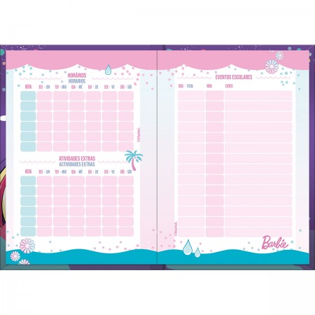 Agenda Escolar Barbie - Acalanto