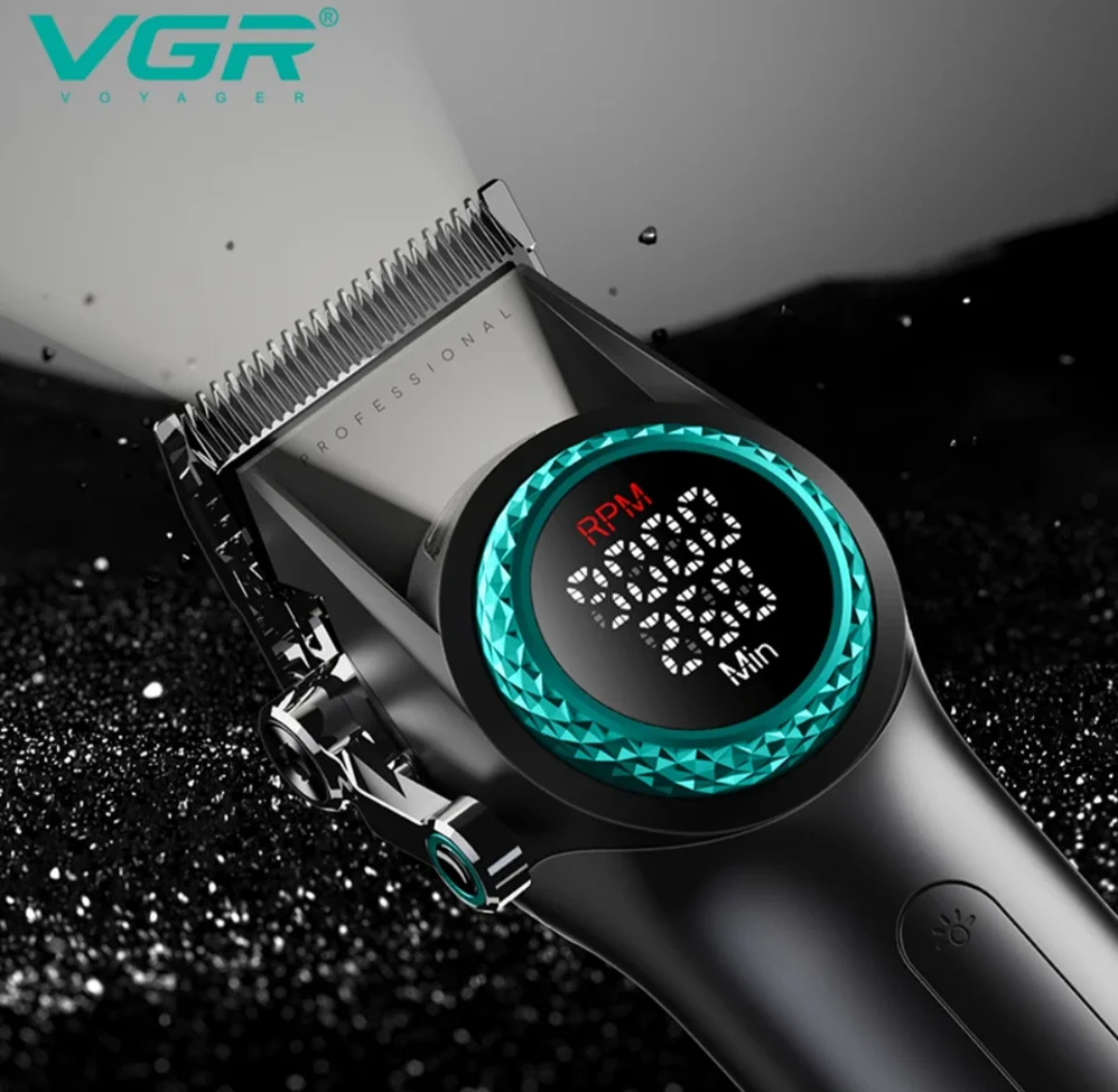 Máquina de Corte VGR V-001 (Preta) - Sr. Barbeiro Store