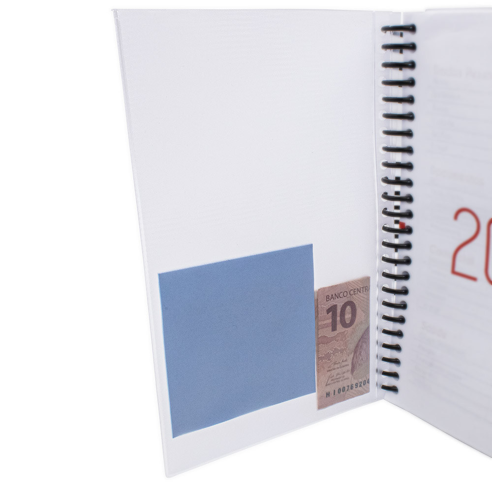 Envelope Canguru 17x24 cm Para Agendas e Cadernos Sarja Transparente ...