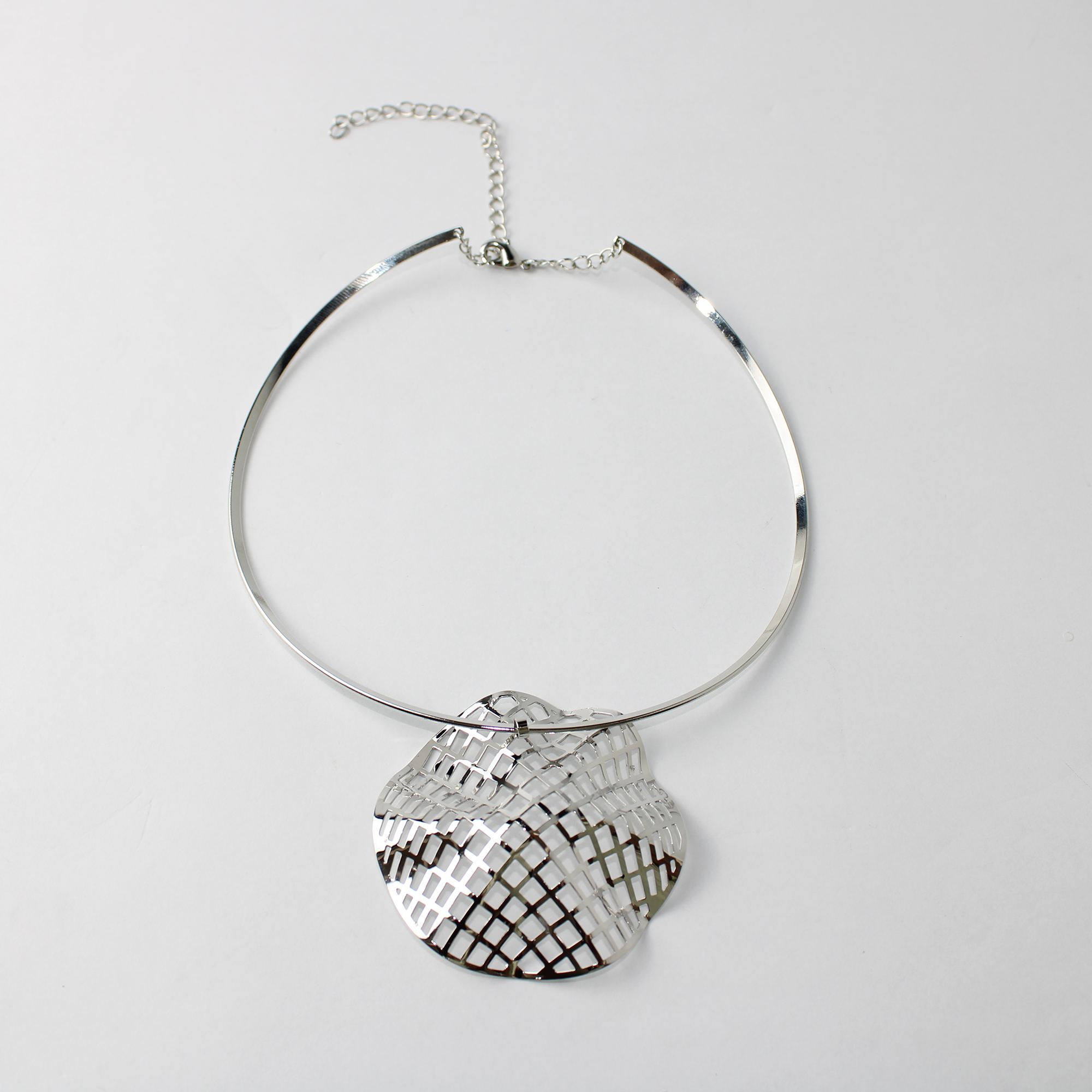 Colar Metal Gargantilha - Elegância Contemporânea - Perucas, Apliques e ...