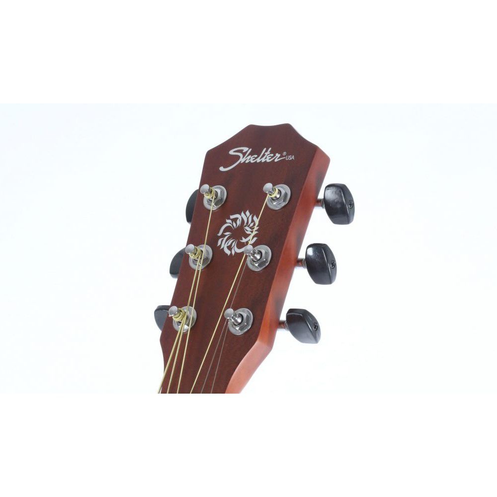 Violão Shelter Saga 500 PRO SX Auditorium Natural EQ-4B aço - Loja de ...