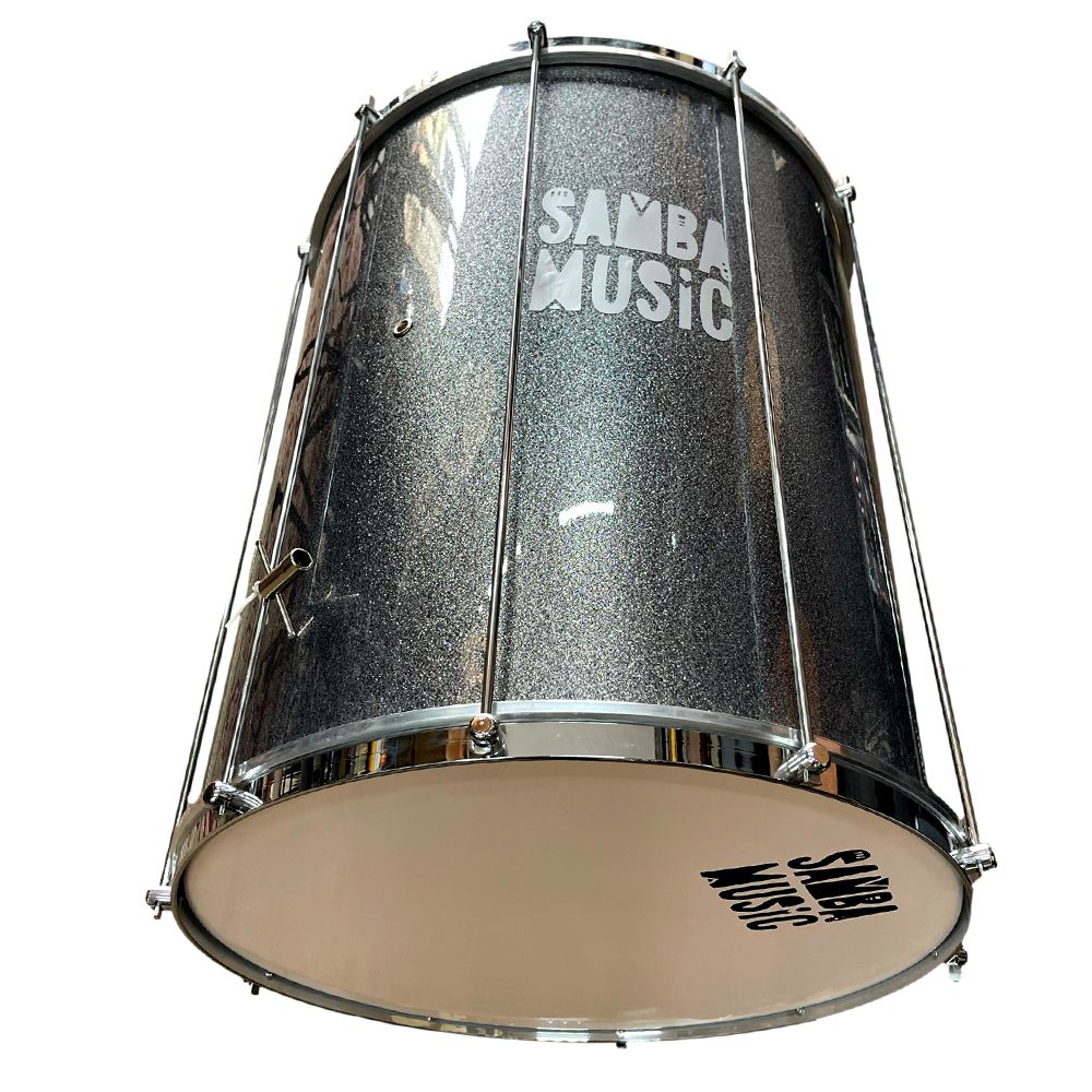 Surdo Samba Music 60 x 18 madeira pvc Titanium s/tripe 932MA - Loja de ...