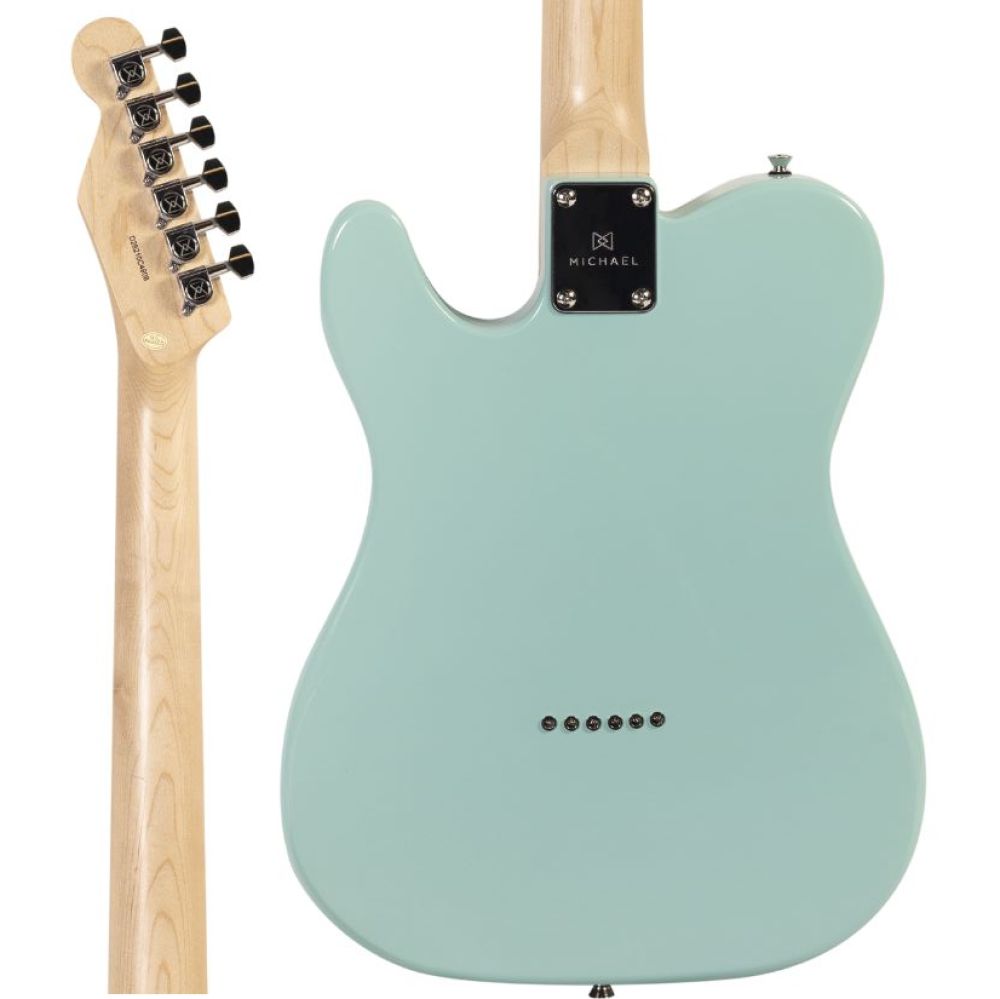 Guitarra Telecaster Michael Slide GM385N AB Antique Blue - Loja de ...