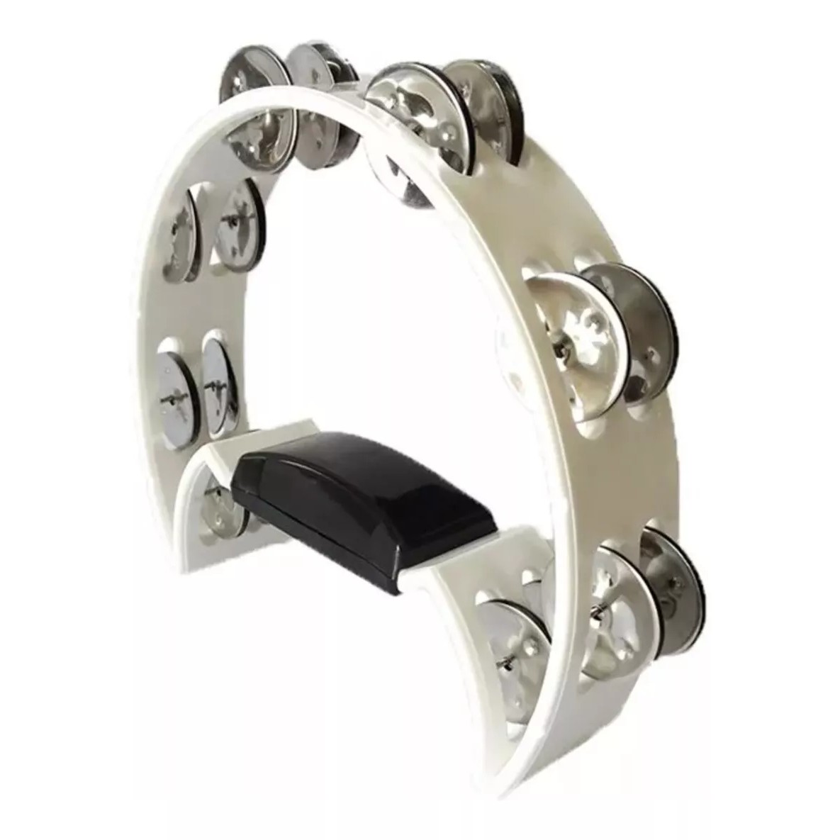 Pandeiro meia lua Spanking Branco - Loja de Instrumentos Musicais São ...