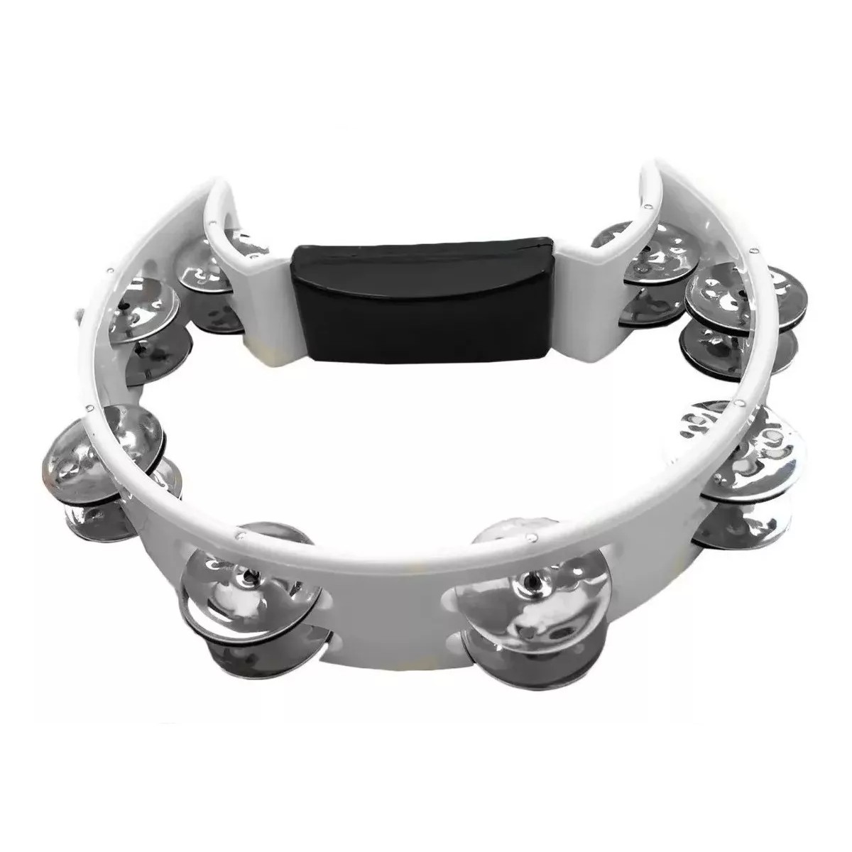 Pandeiro meia lua Spanking Branco - Loja de Instrumentos Musicais São ...