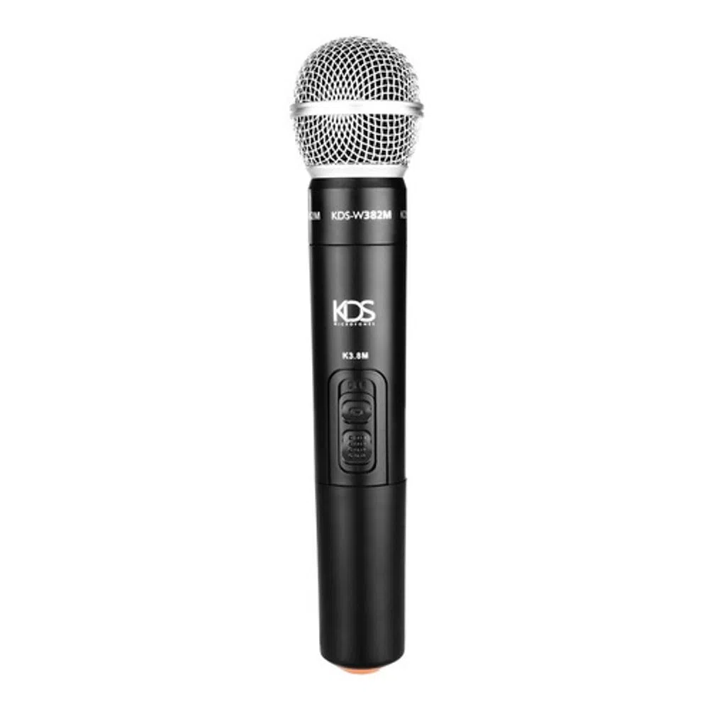 Microfone Kadosh sem Fio Duplo de mão Uhf Kds-W 382M - Loja de ...
