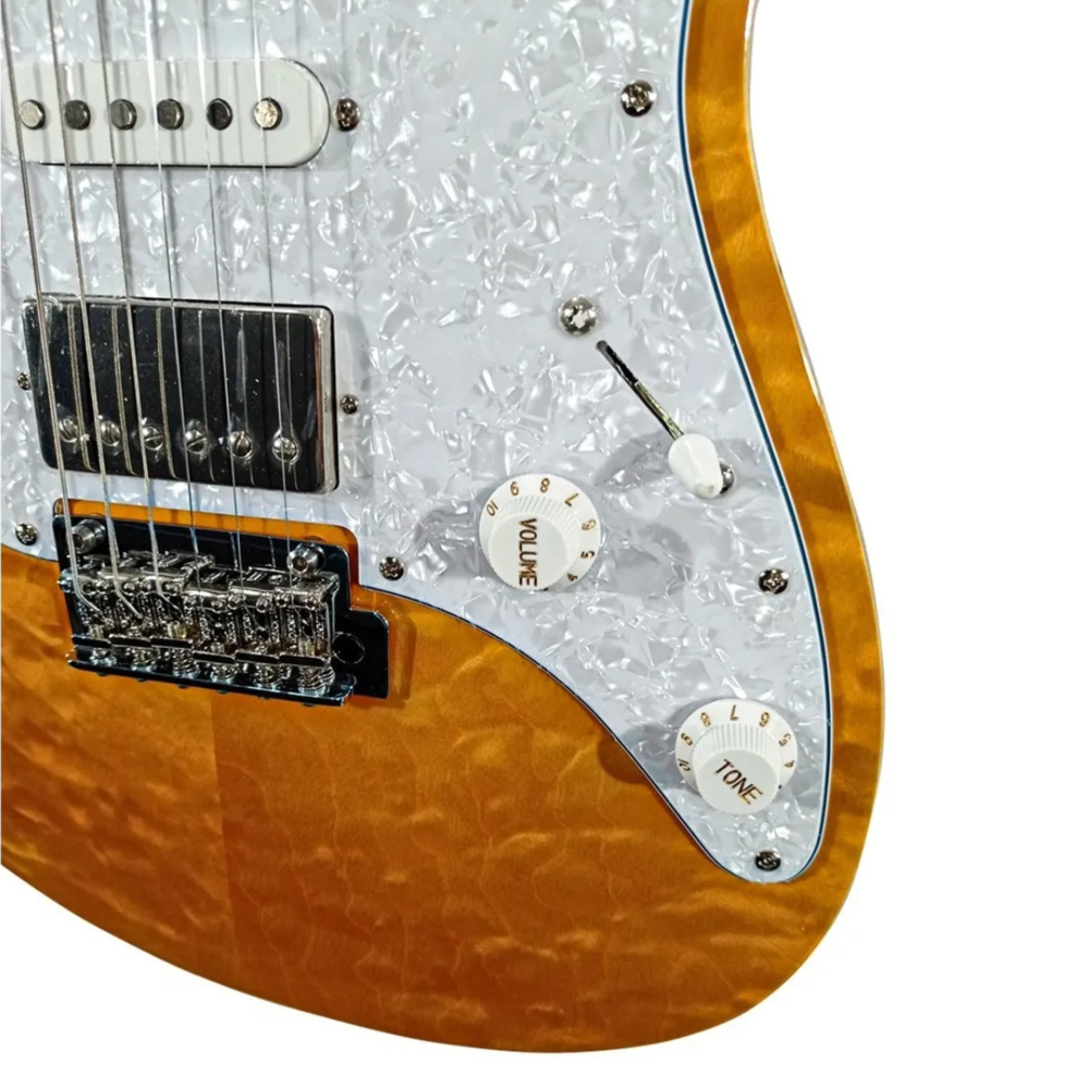 Guitarra Tagima Stella DW TAMB Transparent Amber linha Brasil - Loja de ...