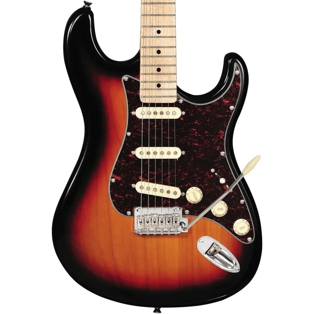 Guitarra Tagima T635 Sunburst escala clara Tortoise - Loja de ...