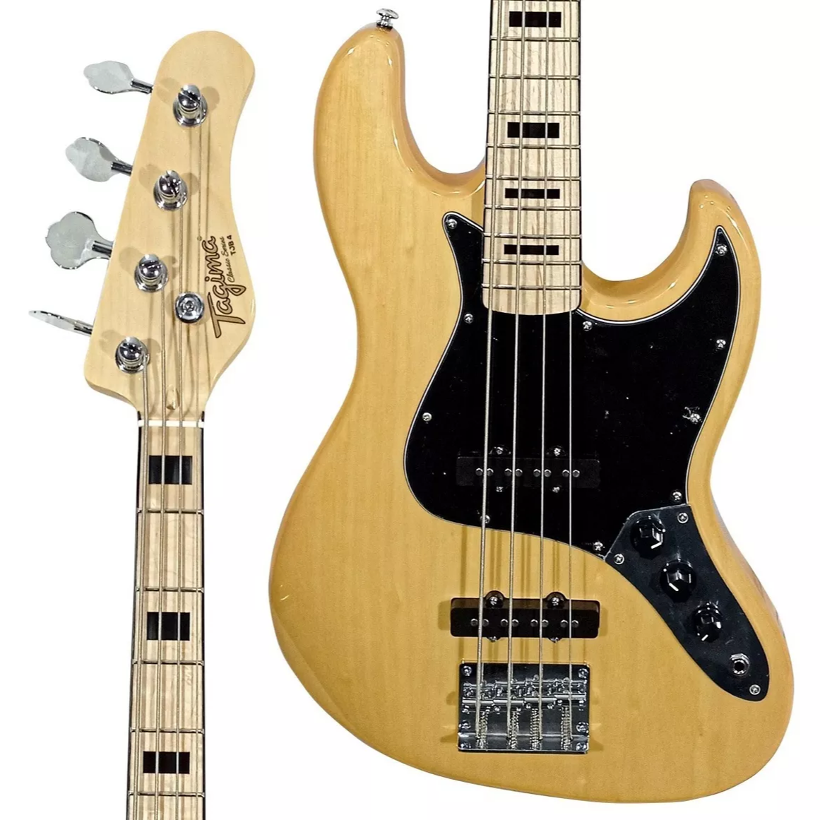 Baixo Tagima TJB-4 NT Natural 4 Cordas Jazz Bass - Loja de Instrumentos ...