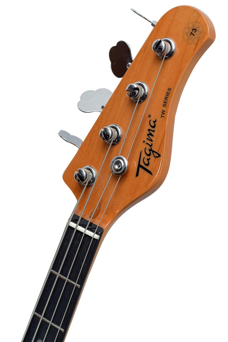 Baixo Tagima TW73 Sunburst escala escura Tortoise 4 cordas - Loja de ...