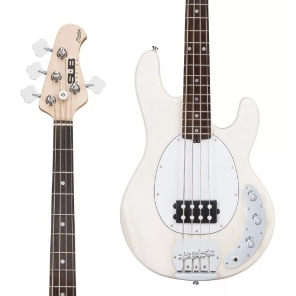 Baixo Sterling Sub Ray 4 Vintage Cream ativo Music Man - Loja de ...