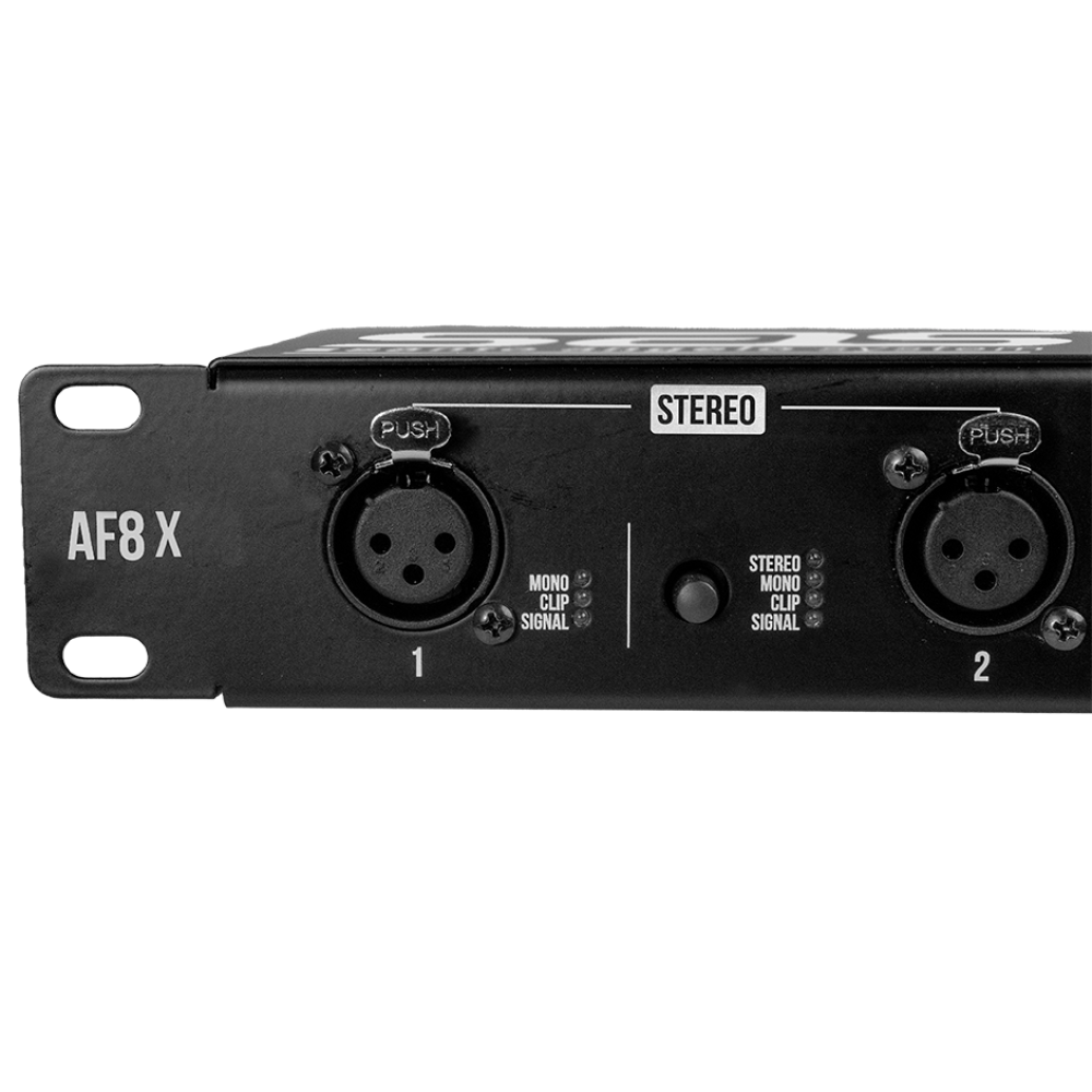 Amplificador De Fone Santo Angelo Af8 X 8 canais xlr Stereo - Loja de ...