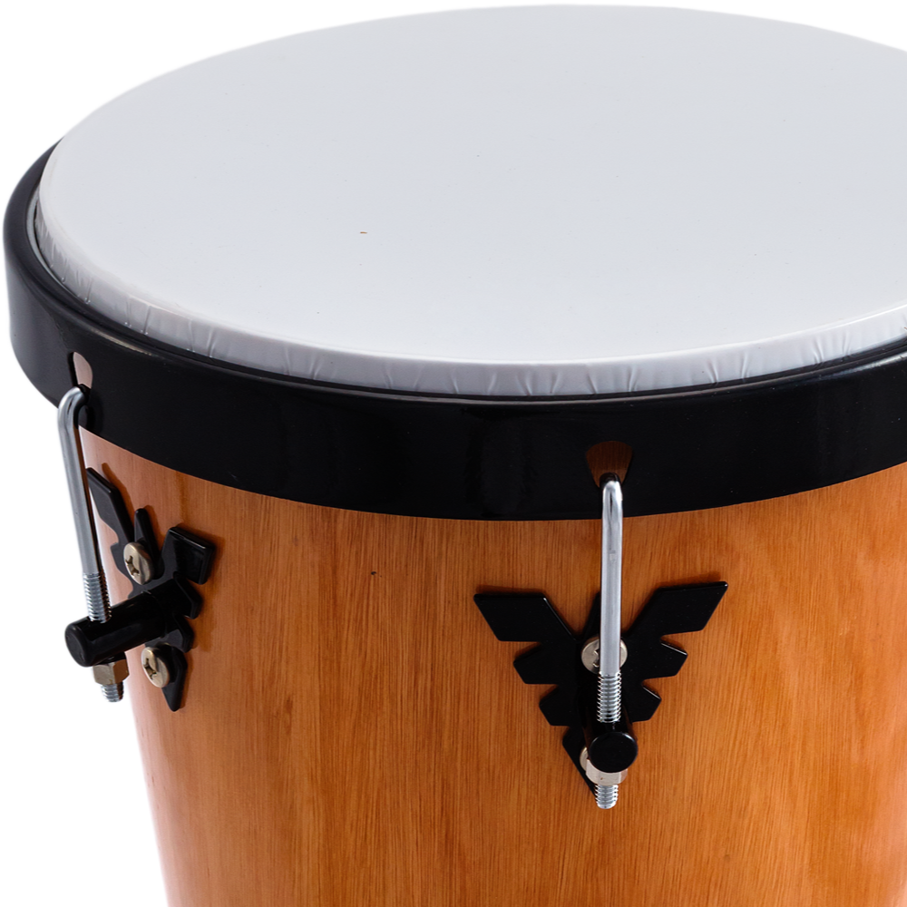 Timba M Music Phx Madeira Verniz 50x11' Aro Preto 953MA - Loja de ...