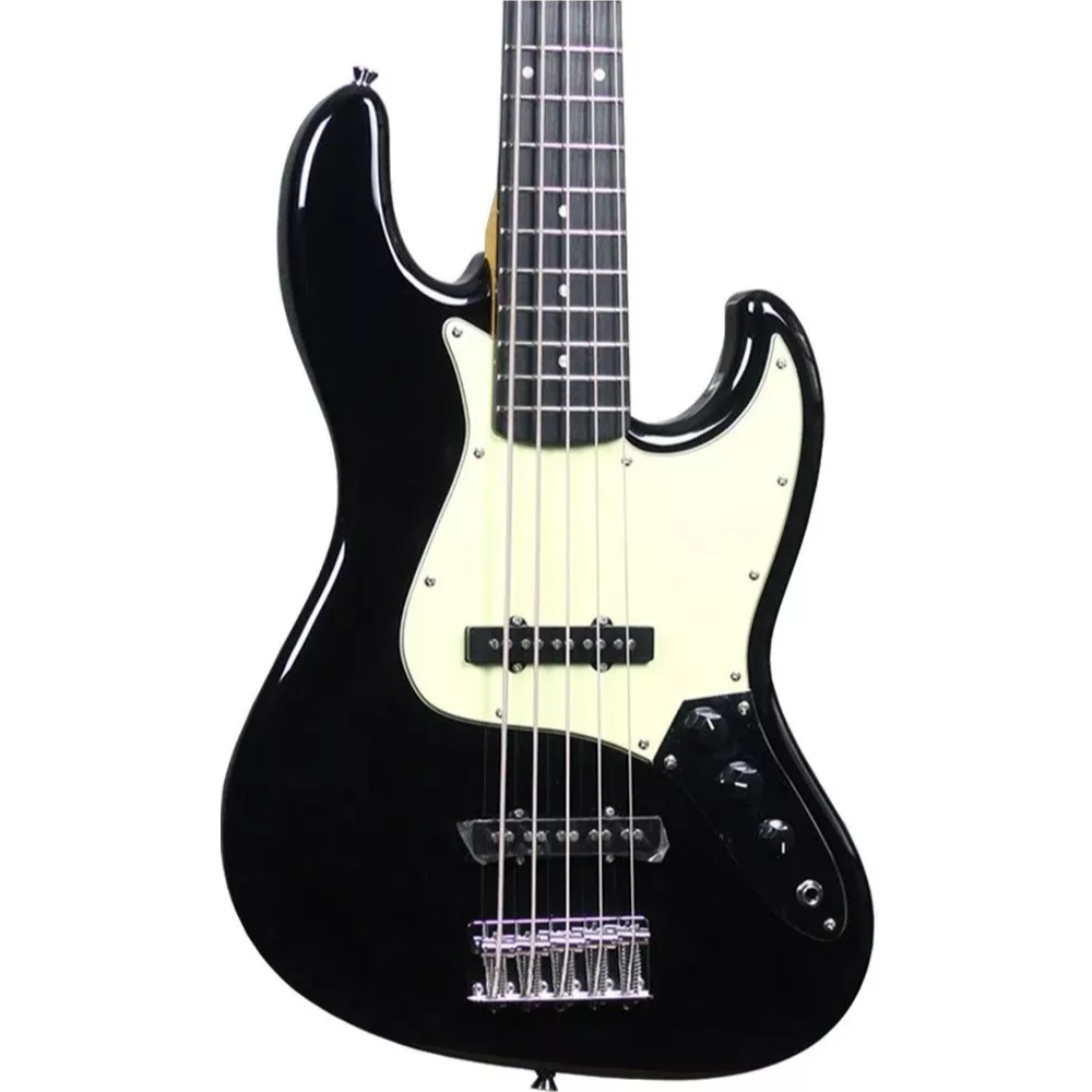 Baixo Tagima TW73 5 cordas BK preto escala escura - Loja de ...