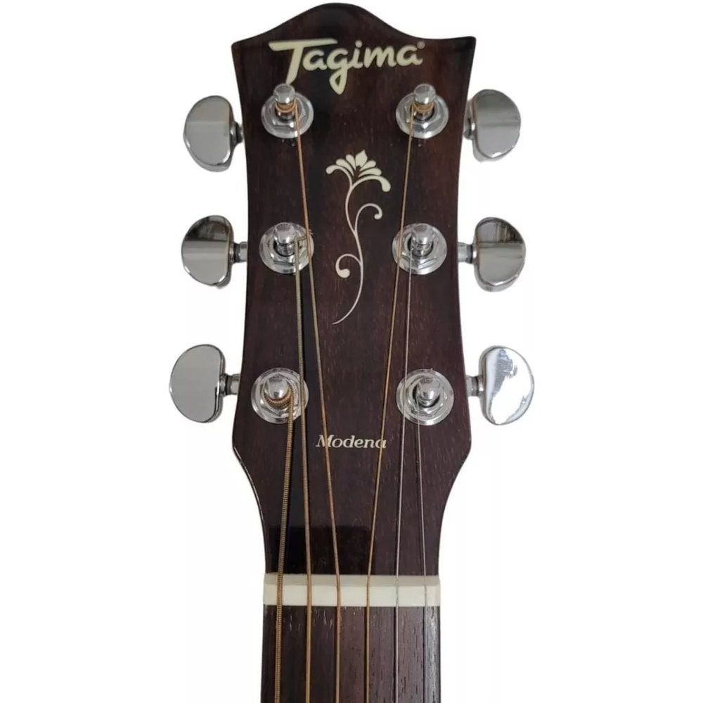 Violão Tagima Modena aço steel azul I ST TBLF - Loja de Instrumentos ...