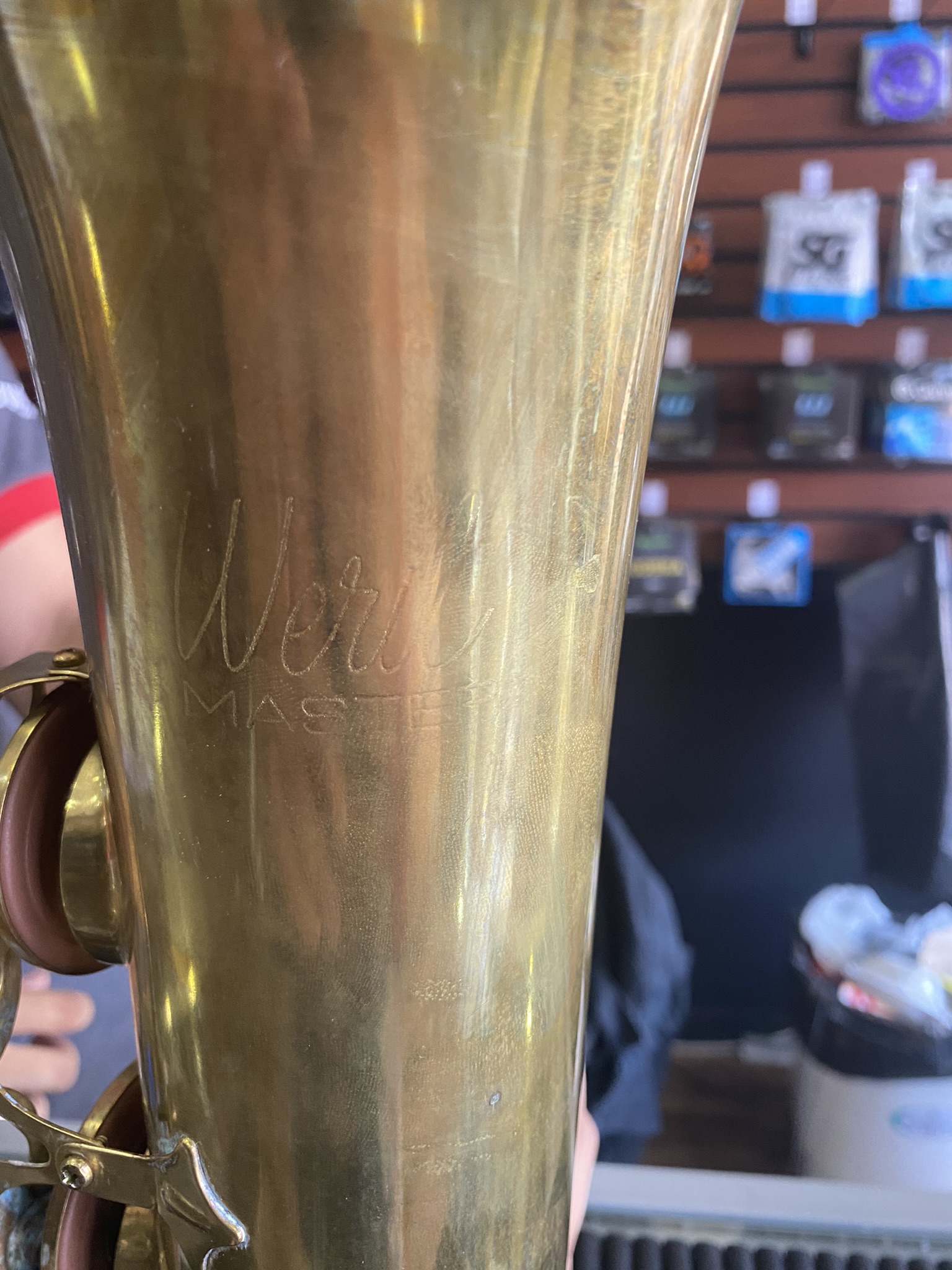 Sax Tenor Weril com case 100% funcionando - Usado - Loja de ...