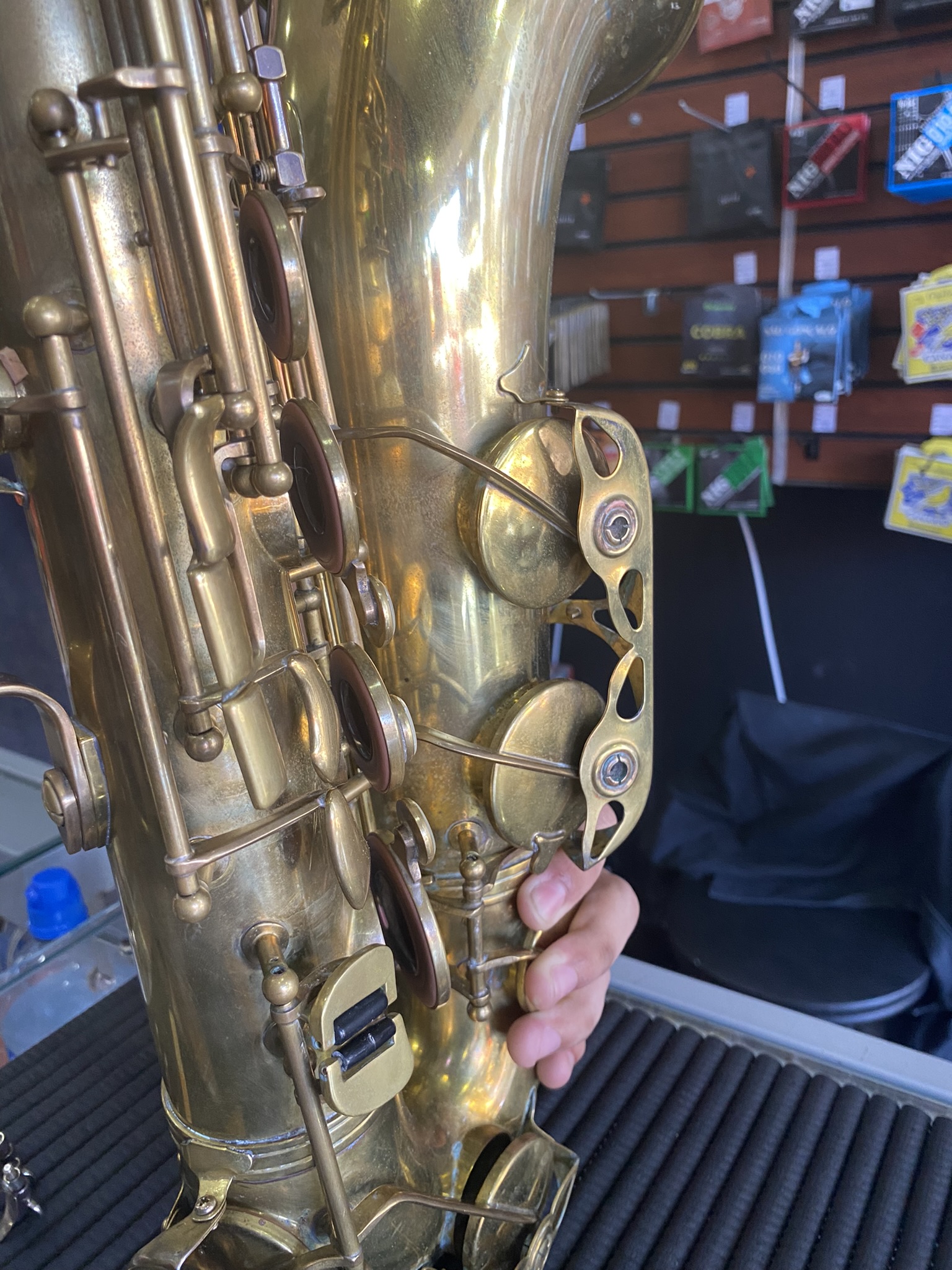Sax Tenor Weril com case 100% funcionando - Usado - Loja de ...