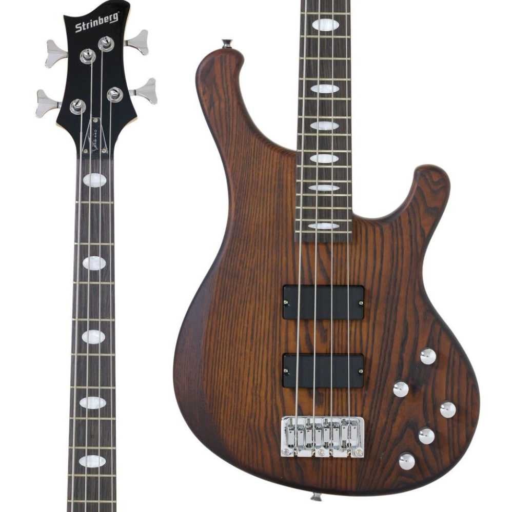 Baixo Strinberg SAB44 DW Dark Wood Ativo 4 cordas Ash - Loja de ...