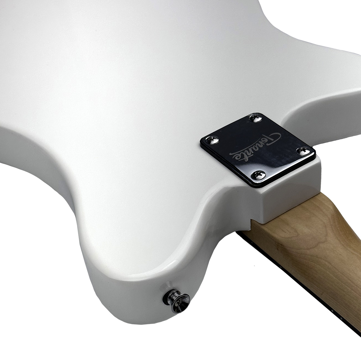 Guitarra Tonante Cecille Branca Corpo em Alder - Loja de Instrumentos Musicais São Bernardo do ...