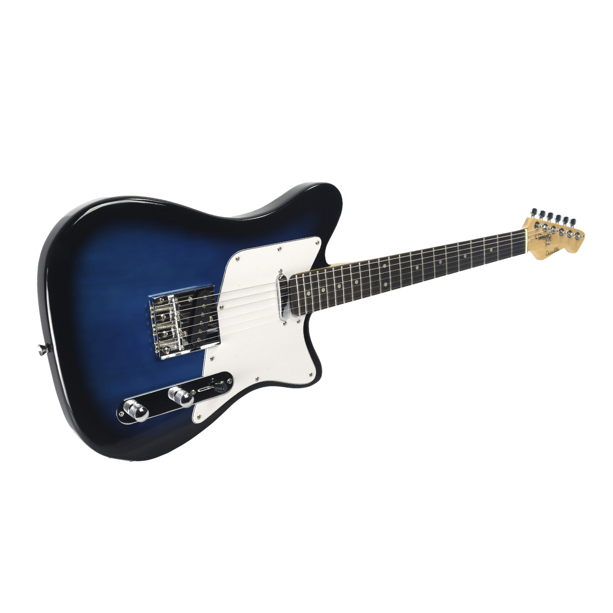 Guitarra Tonante Cecille Azul Corpo em Alder - Loja de Instrumentos Musicais São Bernardo do ...