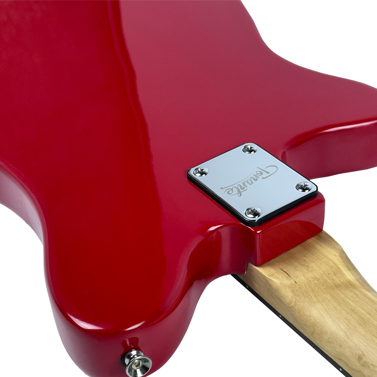 Guitarra Tonante Cecille Vermelha Corpo em Alder - Loja de Instrumentos Musicais São Bernardo do ...