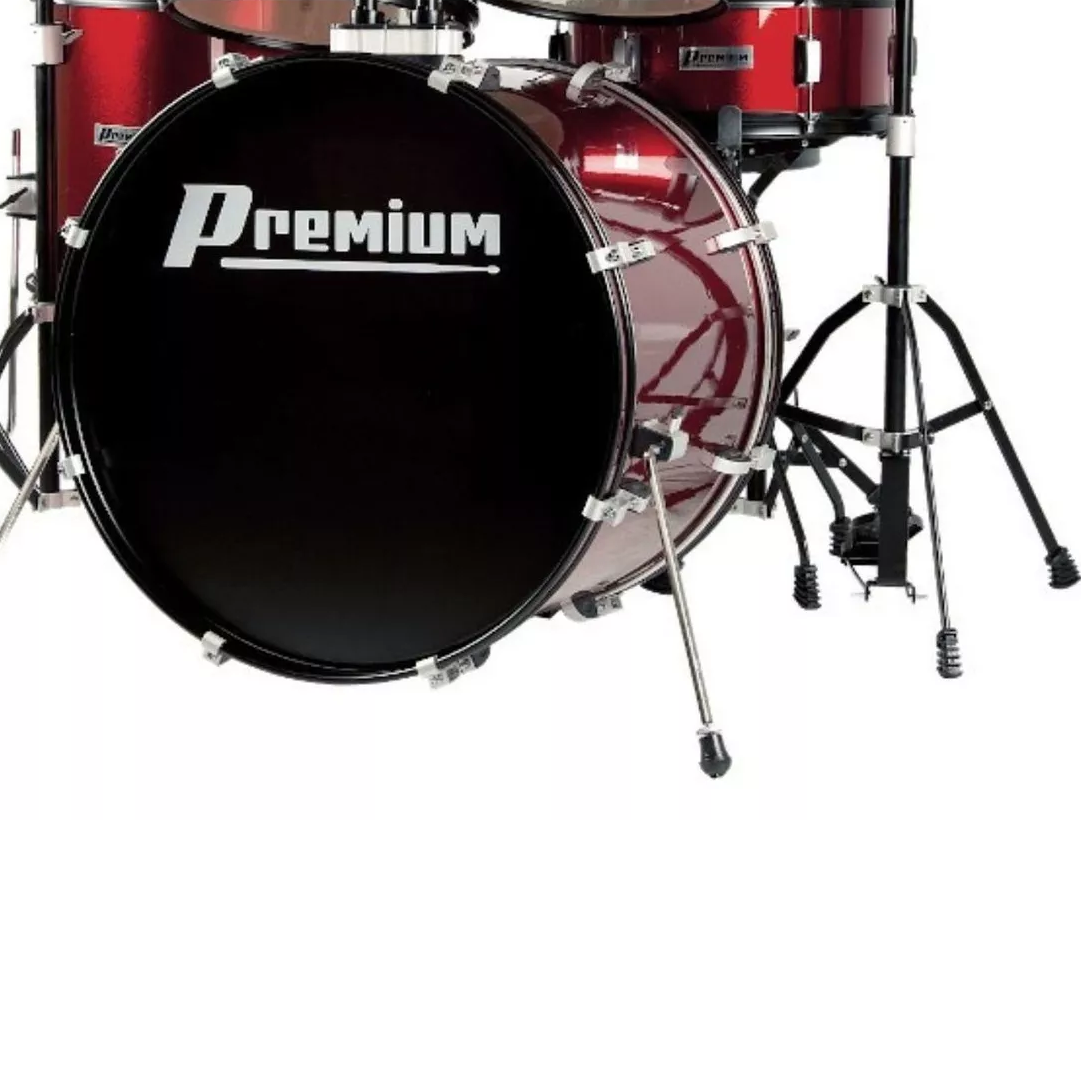 Bateria Premium Dx722 Wr Vinho Bumbo 22 Profissional - Loja de ...