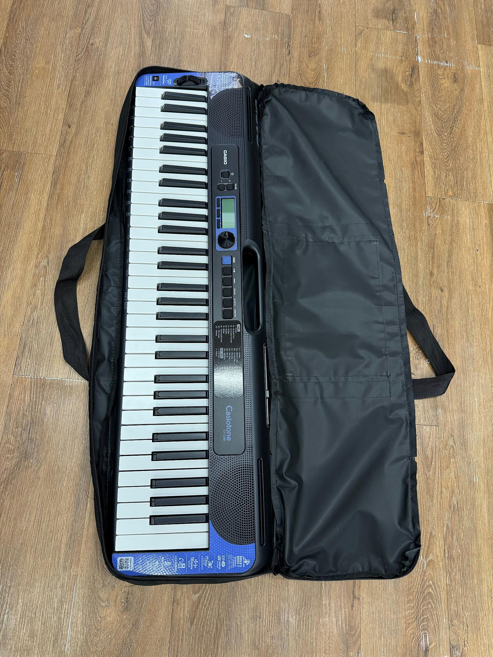 Bag bag teclado Casio Casiotone Cts 100 200 300 alça mochila - Loja de ...
