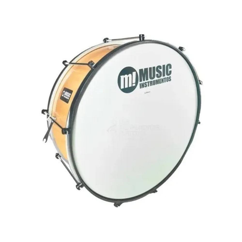 Zabumba 20" Madeira Verniz 374AB profissional M Music - Loja de ...