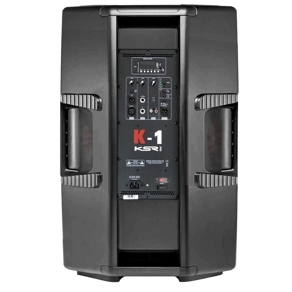Caixa Ativa KSR Pro K1 falante 12 1000W RMS Bluetooth 4 modos dsp - Loja de Instrumentos ...