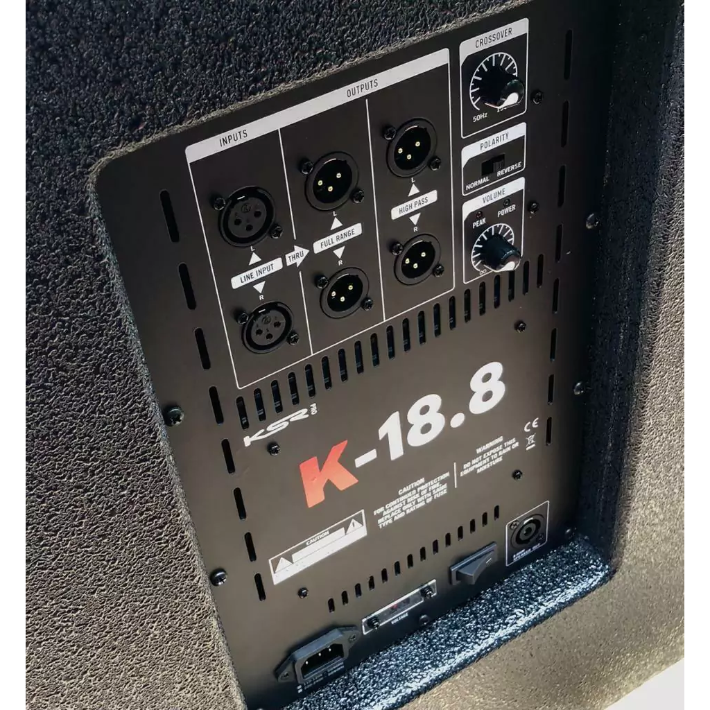 Sub woofer ativo 18 falante Jbl 800w Rms KSR Pro K-18.8A - Loja de Instrumentos Musicais São ...
