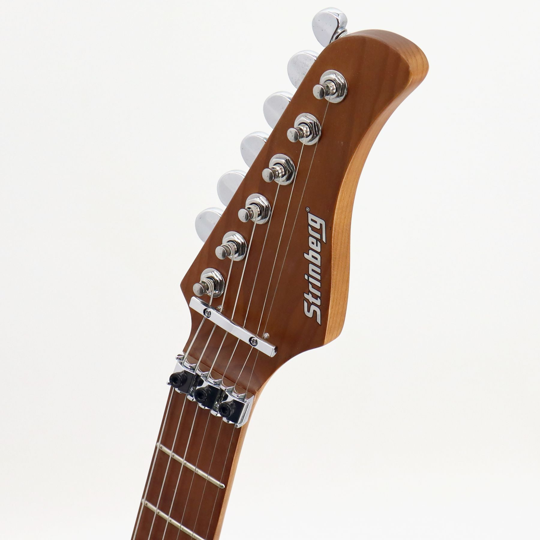Guitarra Strinberg Ergus Fr NA Natural Floyd Rose cap alnico 5 - Loja ...