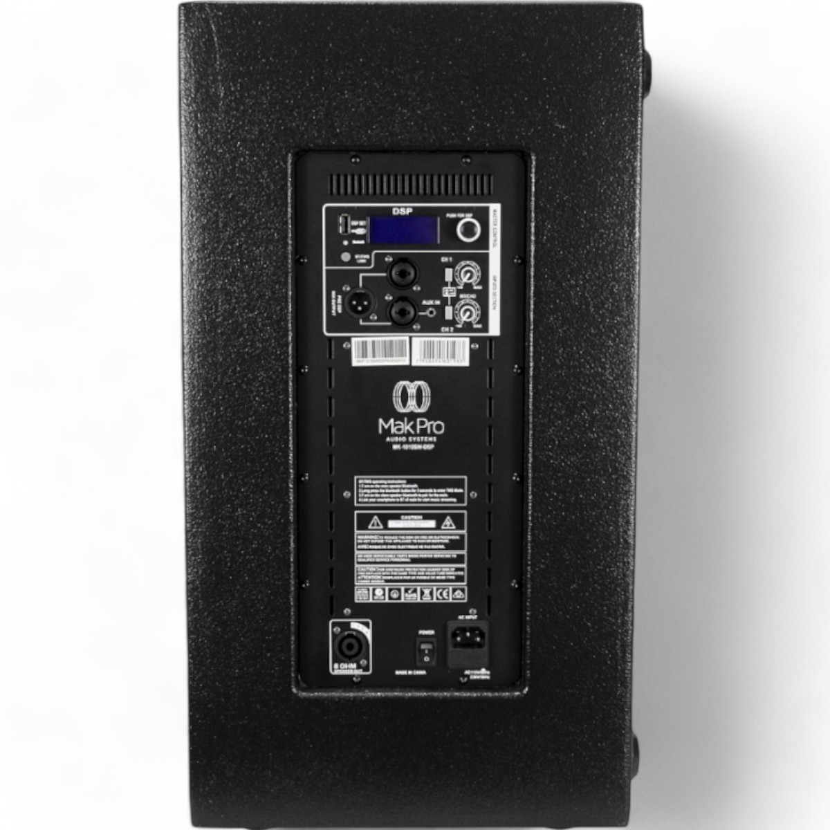 Subwoofer 2 falantes de 10 Makpro MK-1010SW-DSP - Loja de Instrumentos ...