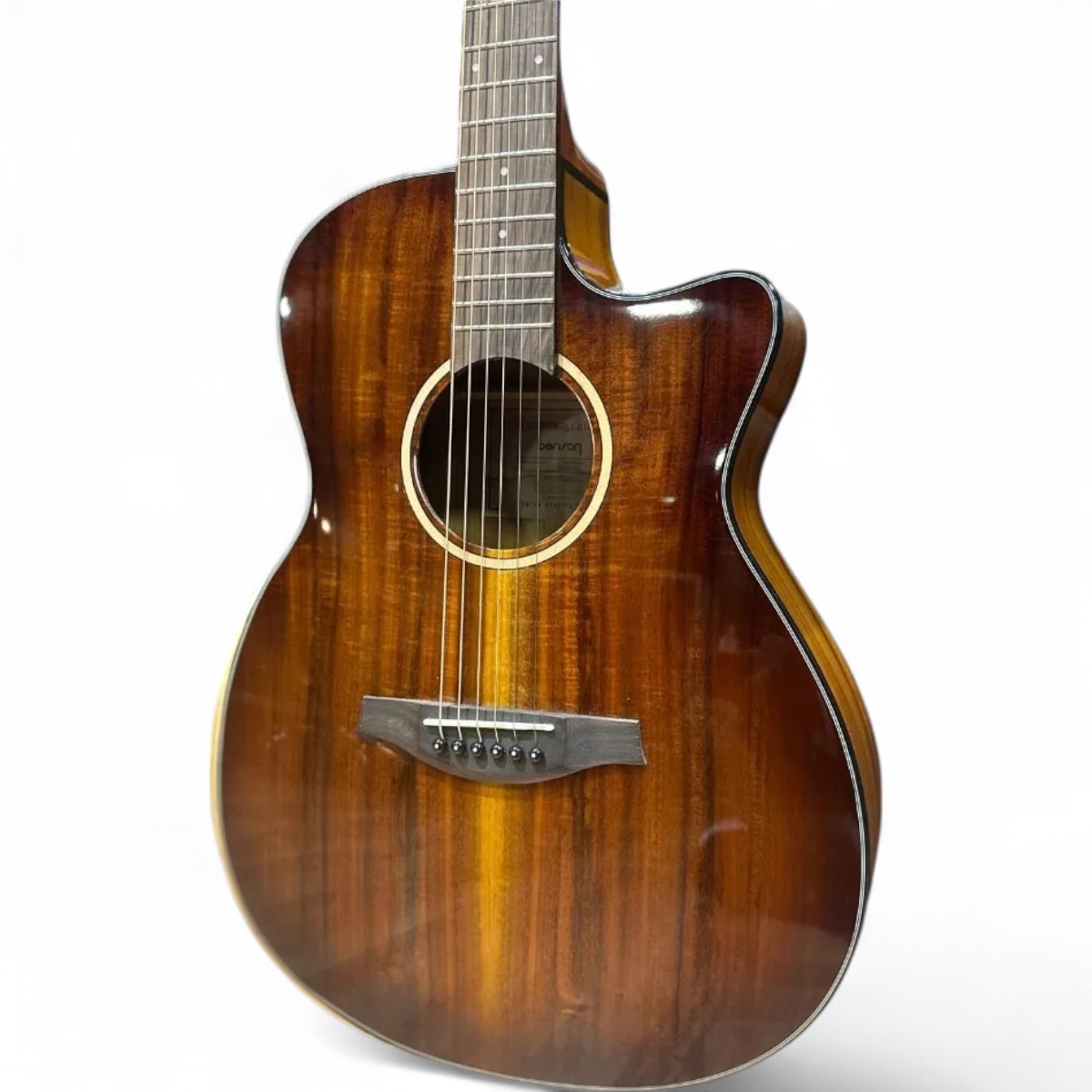 Violão Benson Exf900 Tampo Koa Maciço Fishman + Bag - Loja de ...