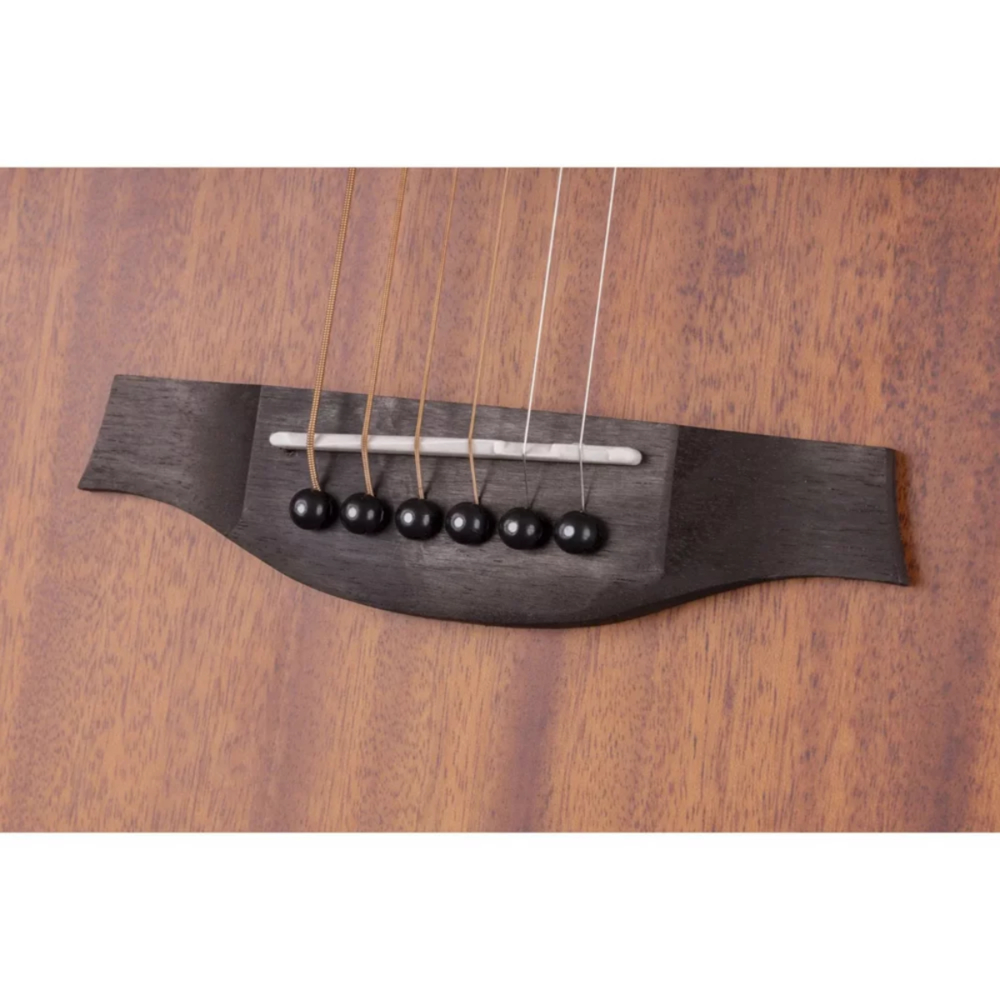 Violão Benson EXD500CE MAH NS Natural Satin Folk Tampo Sólido Nut ...