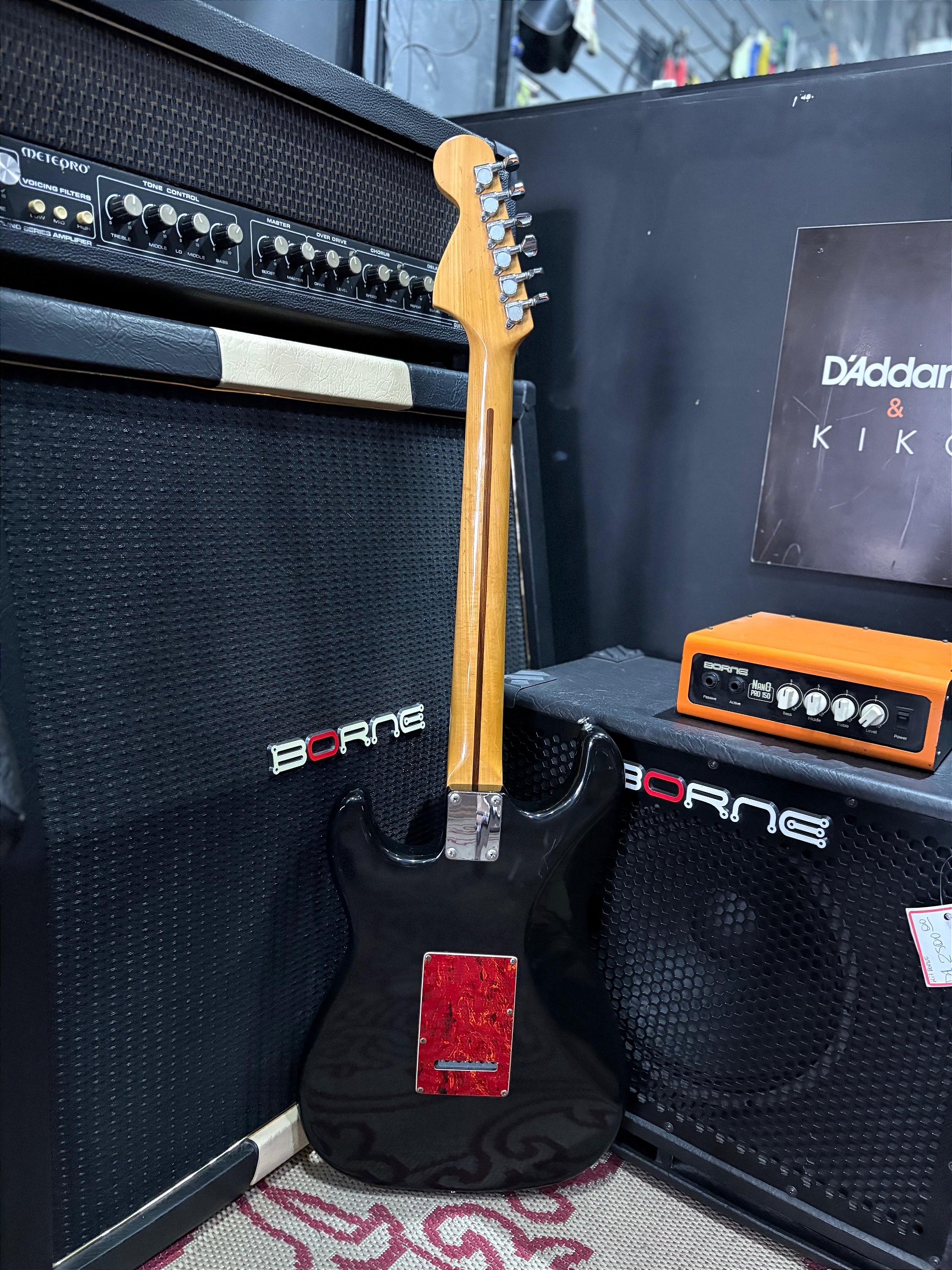 Guitarra Tagima Brasil T635 das antigas Seizi Marupá headstock fender ...