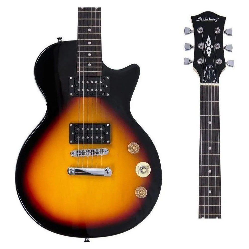 Guitarra Les Paul Strinberg Lps200 Sunburst Sb Cubo Borne - Loja de ...