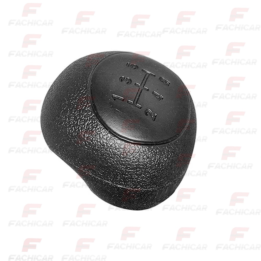 BOLA DE CAMBIO DO PALIO FIRE 2002 EM DIANTE 5 MARCHAS PRETA - FACHICAR - AUTO SHOPPING