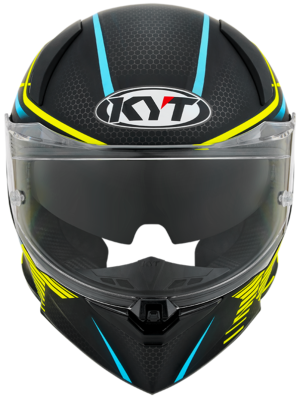 CAPACETE KYT R2R CONCEPT FOSCO PRETO/AMARELO - Moto Store Canguinha Racing