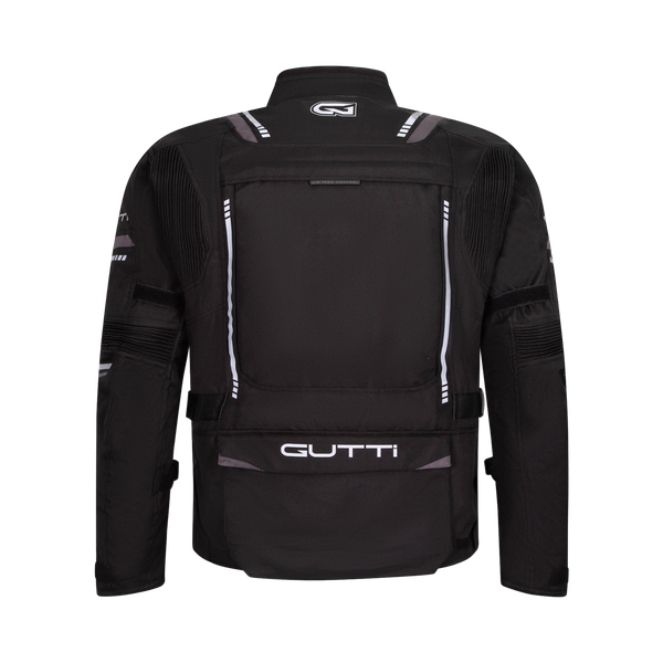 JAQUETA G-4348 USHUAIA BLACK/DARK GREY GUTTI - Moto Store Canguinha Racing