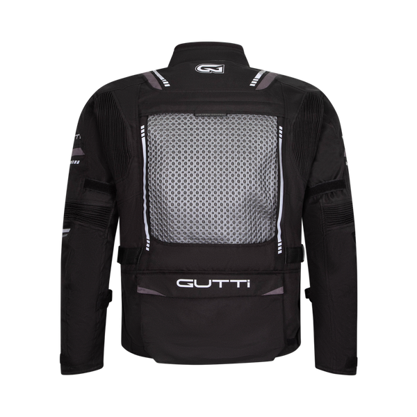 JAQUETA G-4348 USHUAIA BLACK/DARK GREY GUTTI - Moto Store Canguinha Racing