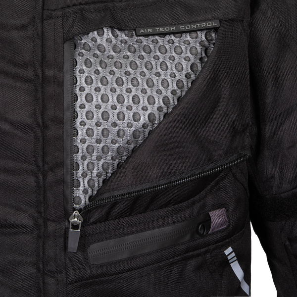 JAQUETA G-4348 USHUAIA BLACK/DARK GREY GUTTI - Moto Store Canguinha Racing