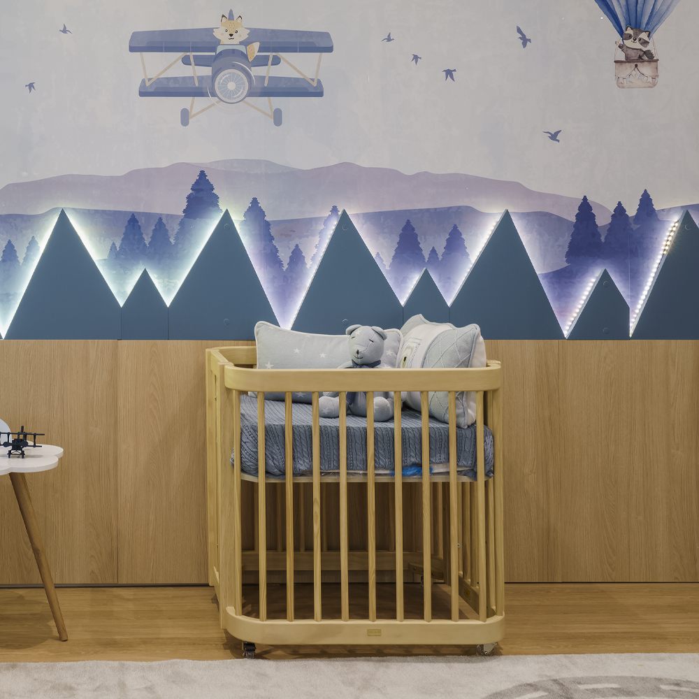 Berço Evolutivo 3 em 1 Madeira Natural - Adriana Ribeiro - Móveis ...