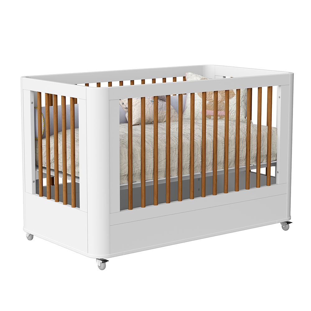 Berço Evolutivo 3 em 1 Boom Slim Wheels - Adriana Ribeiro - Móveis ...