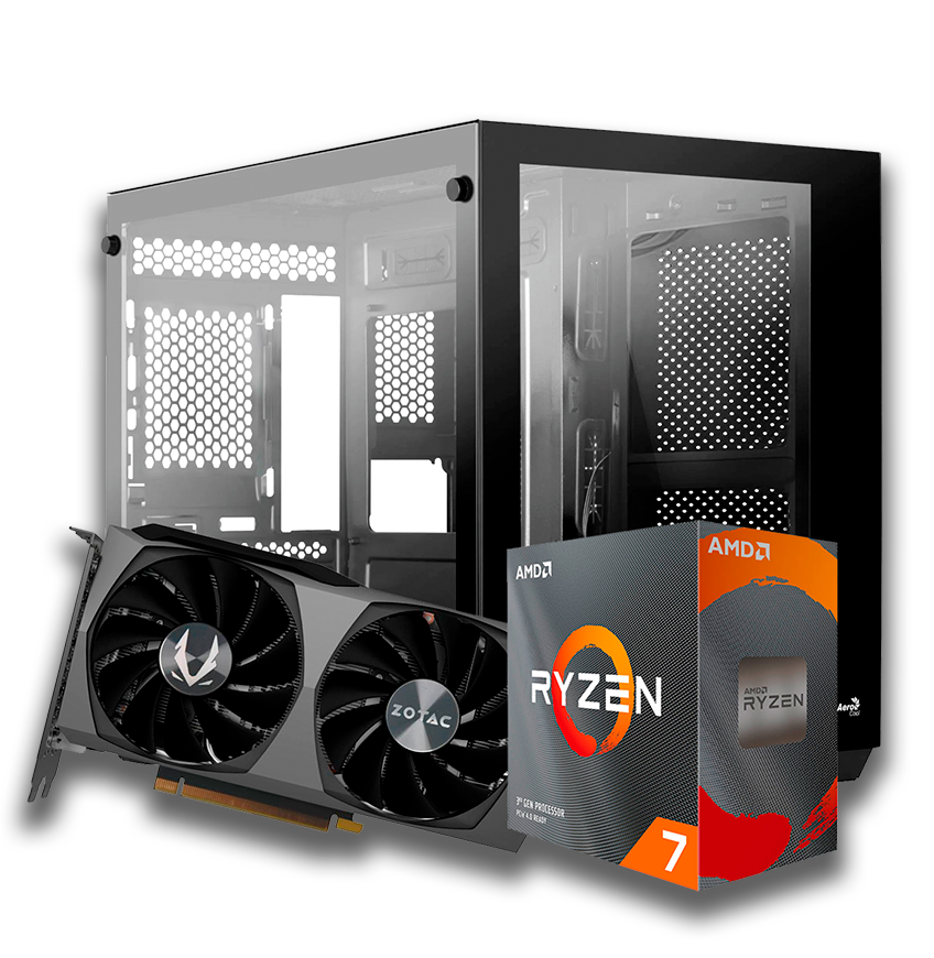 PC Gamer Ryzen 7 5700x, RTX 4060 8gb, 16gb, ssd 480gb - DC PC Gamer Ryzen 7 5700x, RTX 4060 8gb, 16gb, ssd 480gb - DC