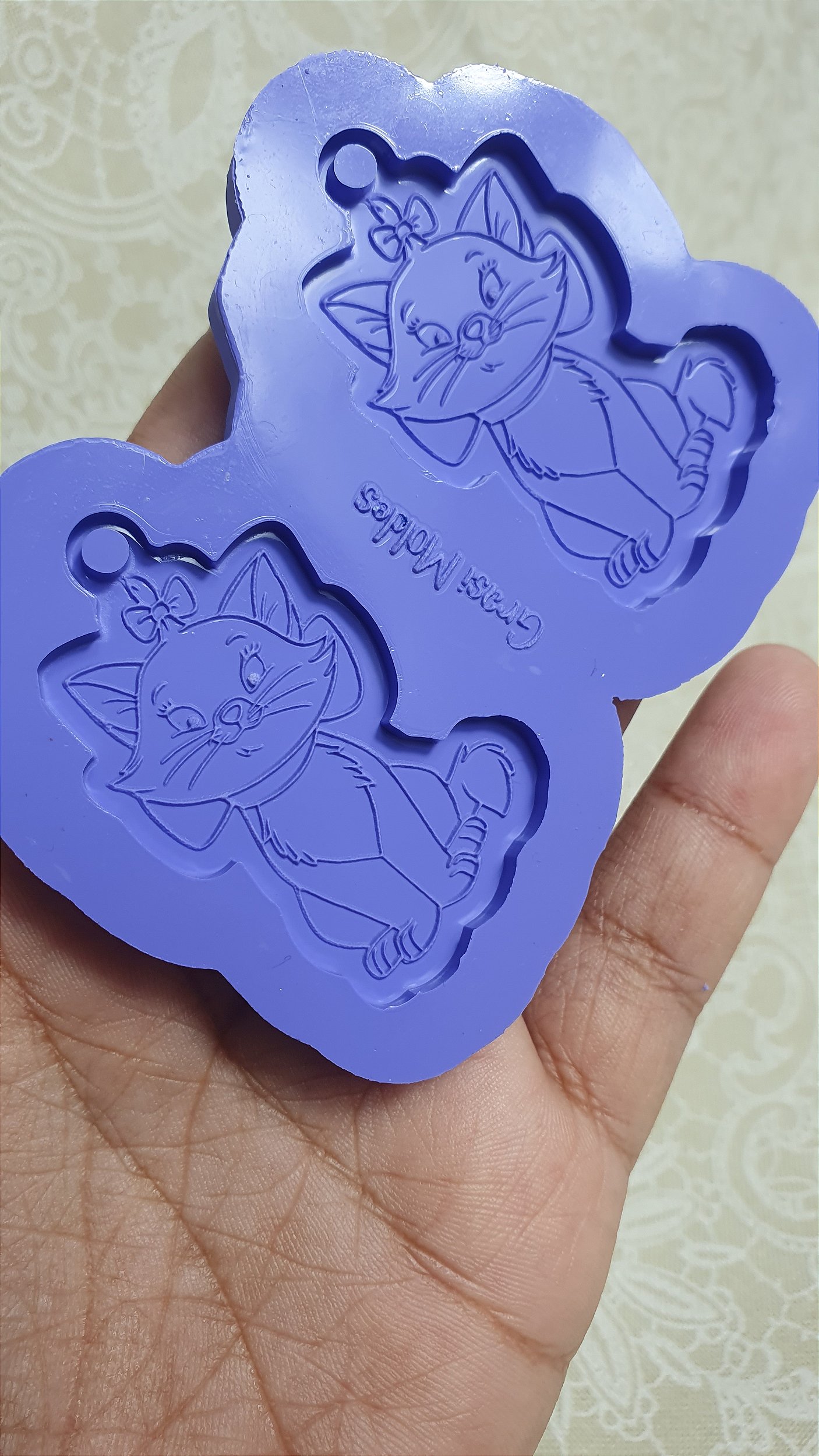 Molde Gata Marie 5cm/ 2,9cm - Grasi Moldes