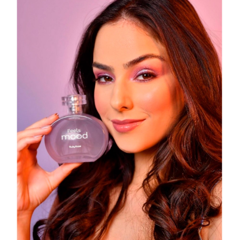 Água de Colônia Feels Mood Ruby Rose | perfumaria - Maquiagem Virtual | As melhores maquiagens e ...