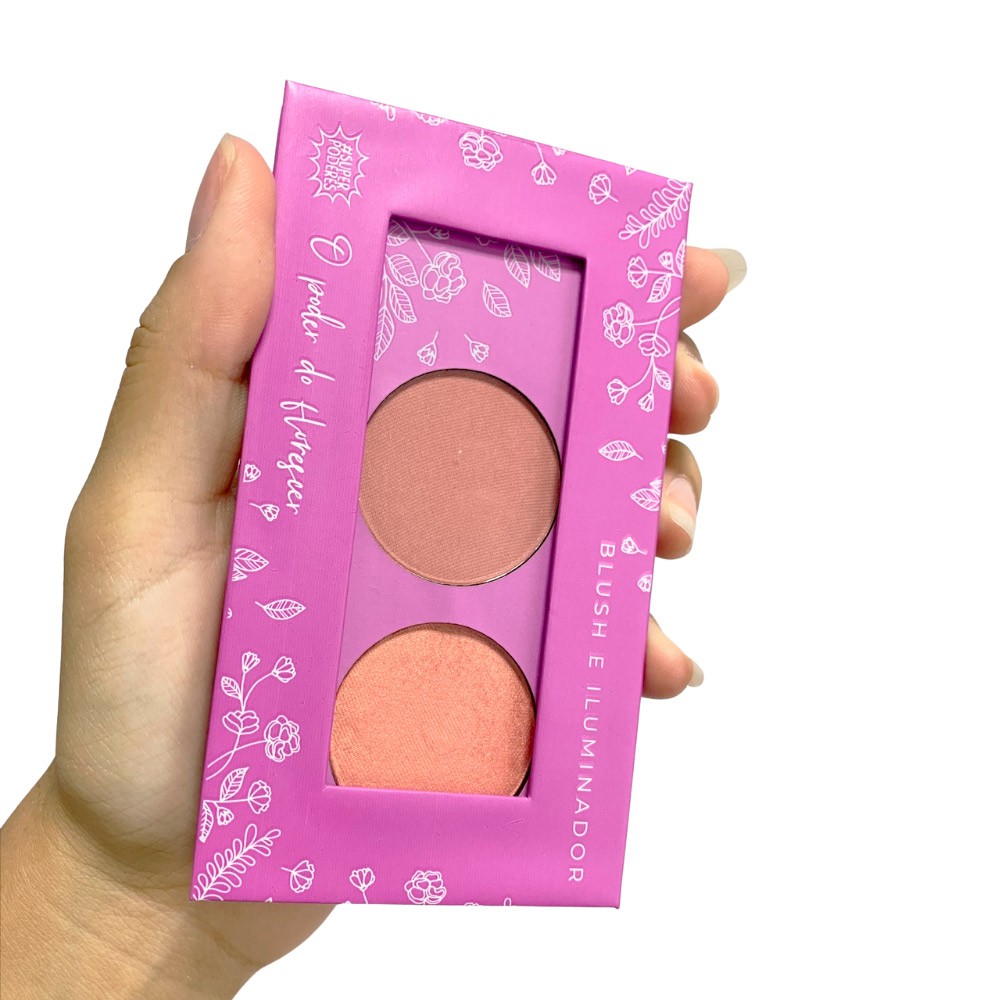 Paleta de Blush e Iluminador Super Poderes | Blush Barato - Maquiagem ...
