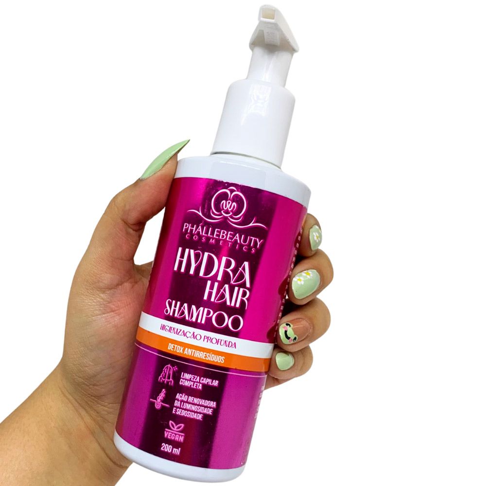 Hydra Hair Shampoo Phállebeauty | Atacado Maquiagem Revender ...